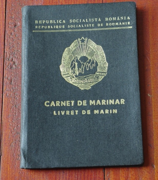Carnet de Marinar / Livret de Marin - Republica Socialista Romania ...